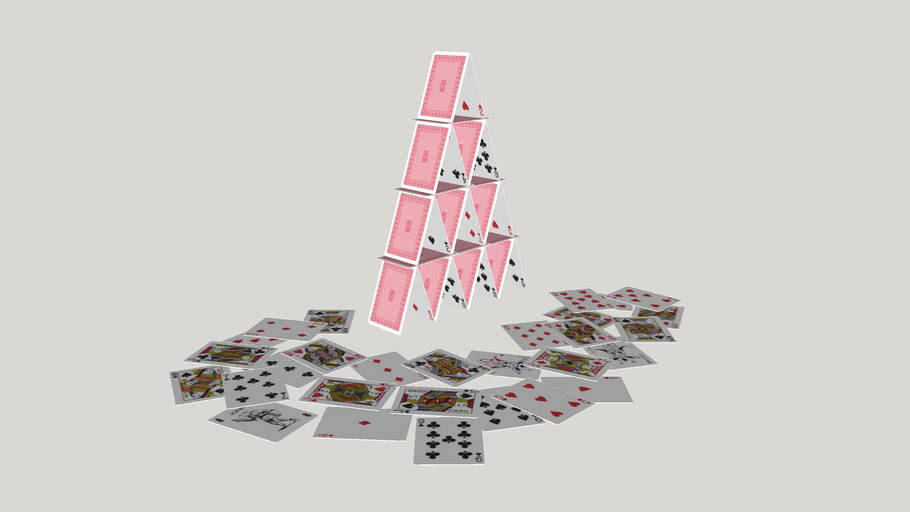 Cards Castle | 3D Warehouse