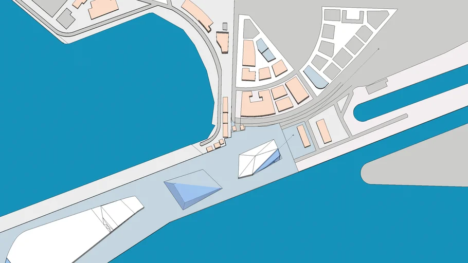 cruise terminal context | 3D Warehouse