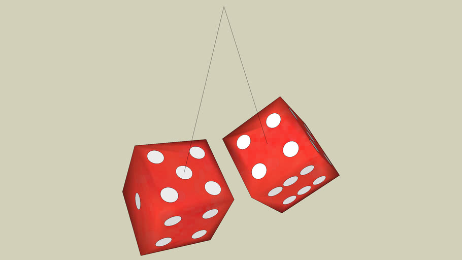 Hanging Dice | 3D Warehouse