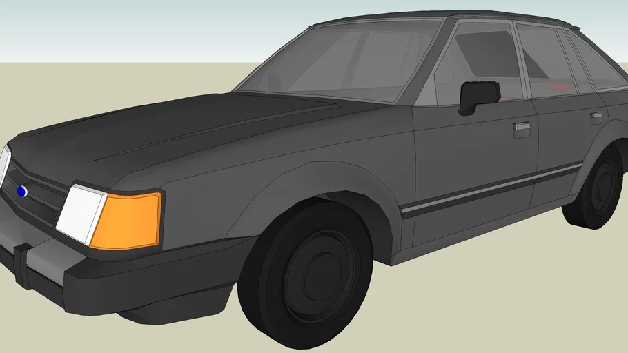 ford laser | 3D Warehouse