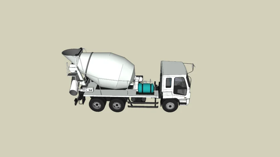TRUCK MIXER | 3D Warehouse