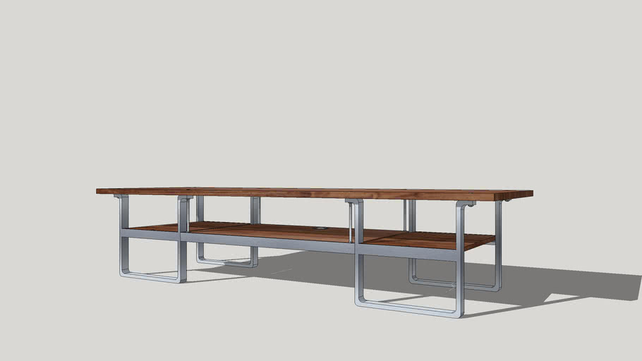 Modern Tv Media Console | 3D Warehouse