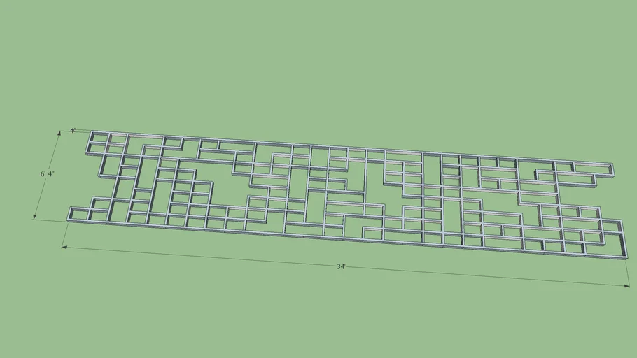 pellett ceiling grid | 3D Warehouse