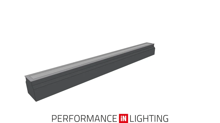 STRIP SQUARE+ INGROUND 1300 Linear Recessed | 3D Warehouse