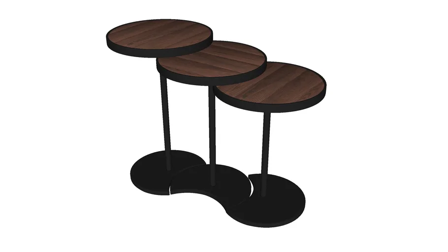 Conjunto Mesa Objetos Miríade 13 | 3D Warehouse