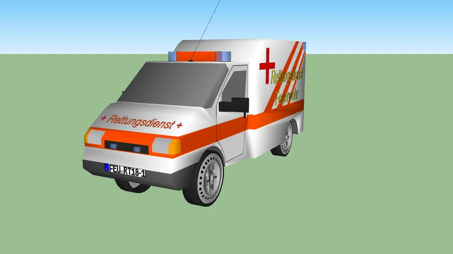 VW Transporter T4 RTW | 3D Warehouse