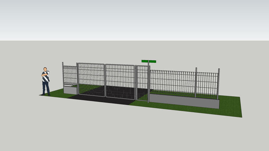 PAGAR ( FENCE ) BRC | 3D Warehouse