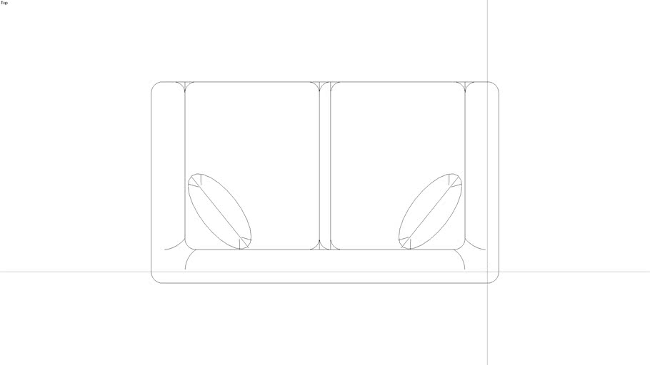 2D Couch Glen | 3D Warehouse