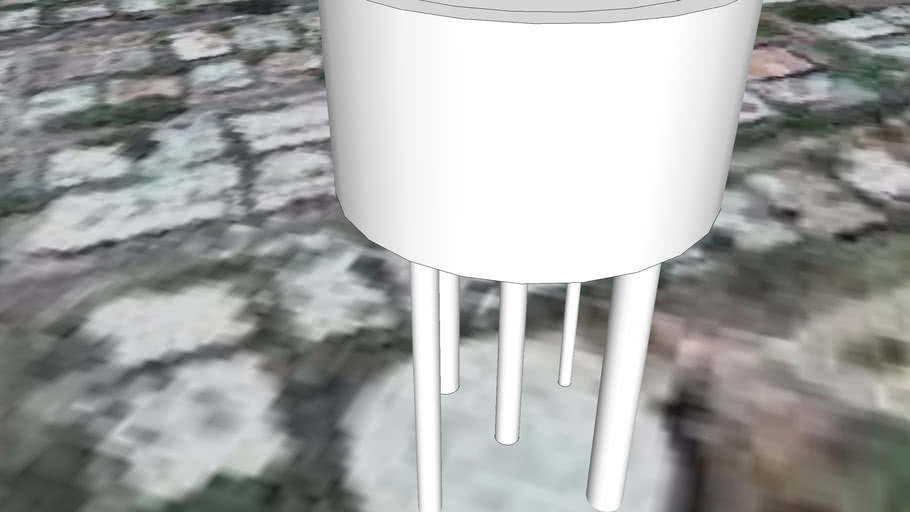 overhead water tank | 3D Warehouse