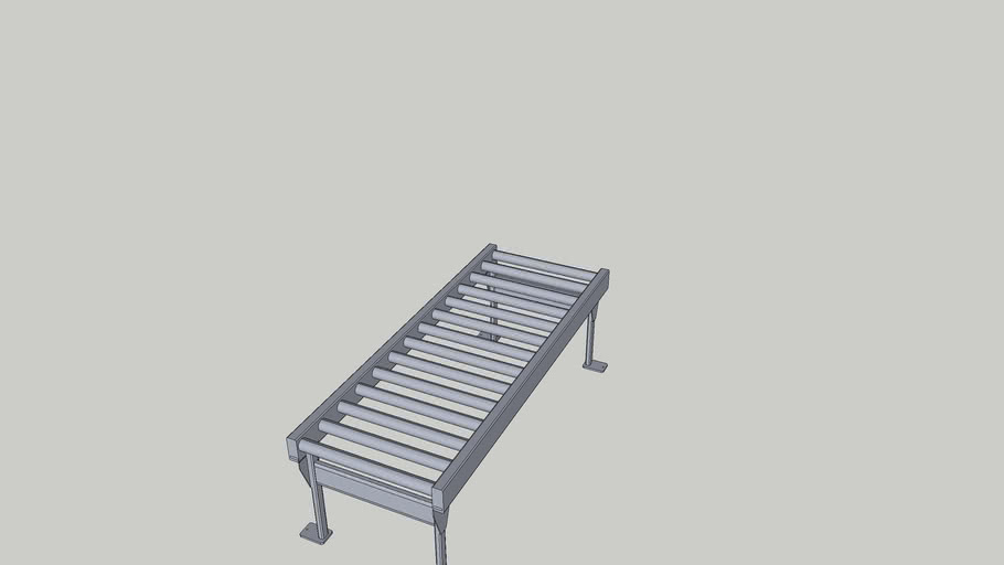 Roller conveyor | 3D Warehouse