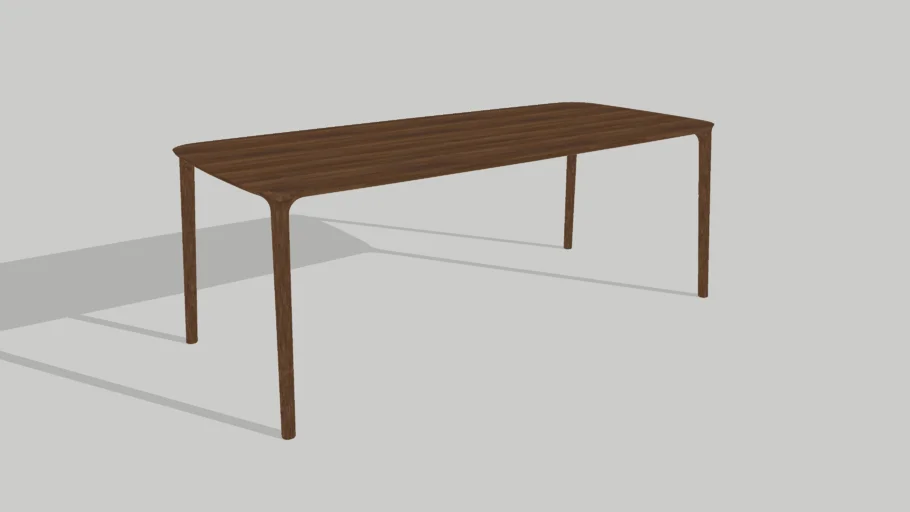 MS&Wood_Elle table | 3D Warehouse