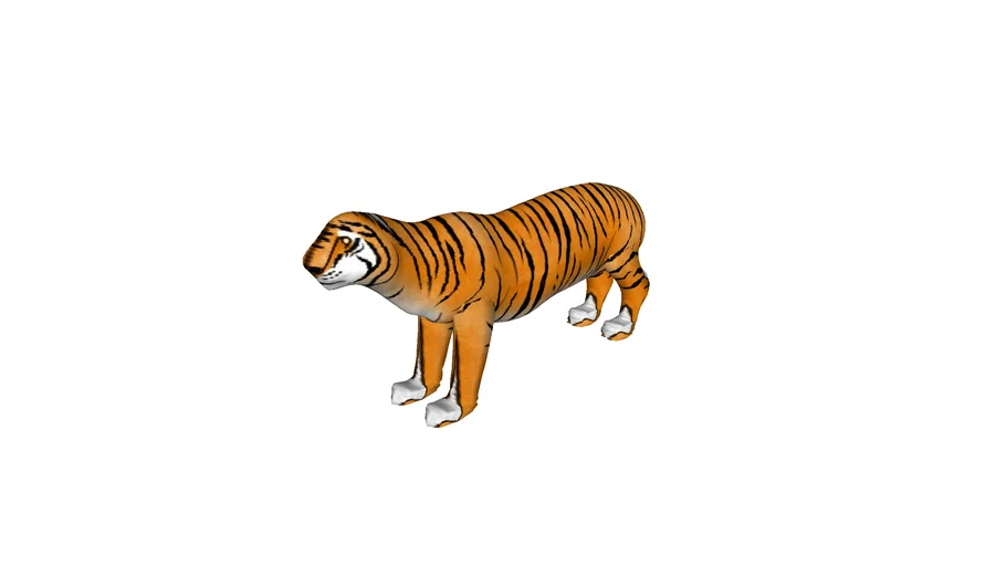 Tiger 3D | 3D Warehouse