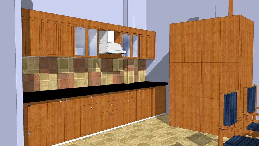 modular kitchen | 3D Warehouse