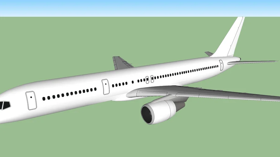 Template - Boeing 757-200 | 3D Warehouse