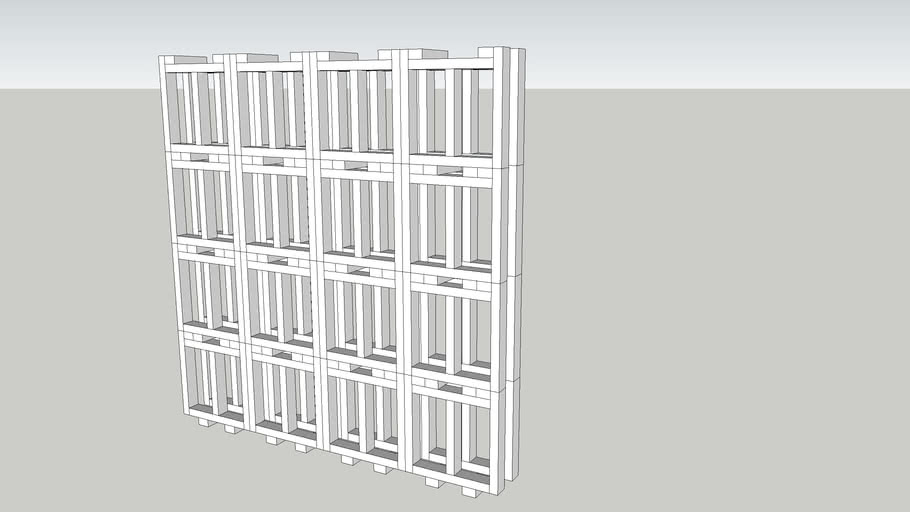 House Design - Framing - Wall Block - Generic - 4x4 Block | 3D Warehouse