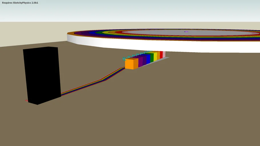 sketchyphysics clock experiment | 3D Warehouse