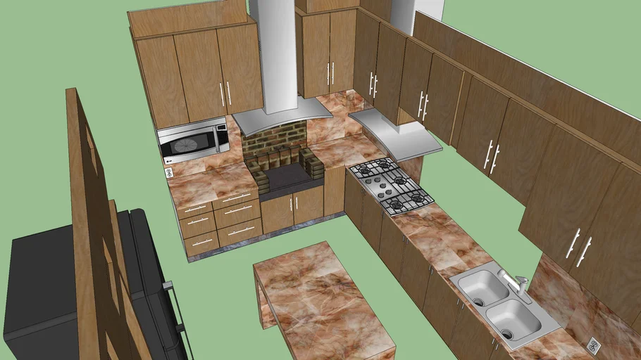 cocina rustica | 3D Warehouse