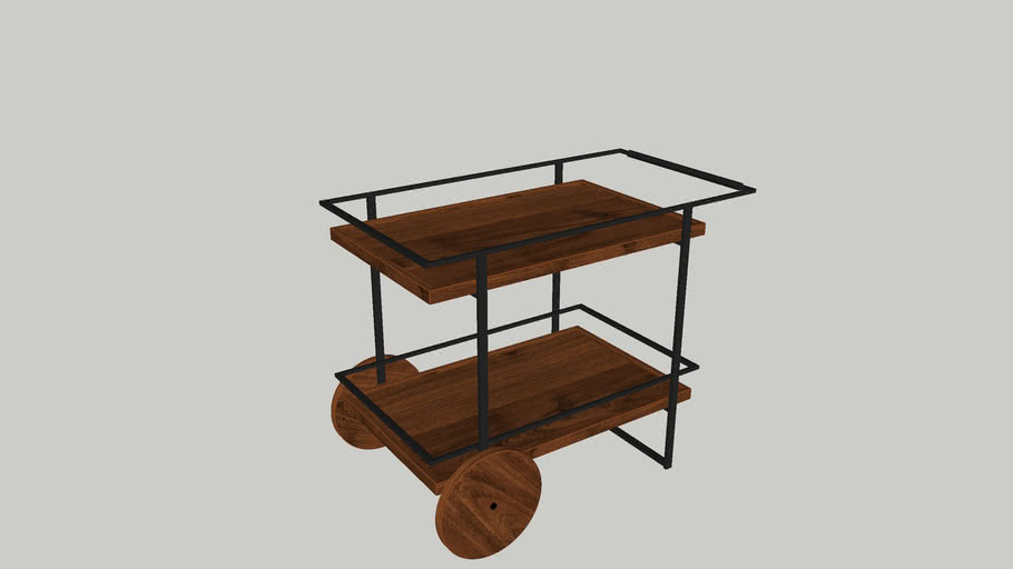 Bar Trolley | 3D Warehouse