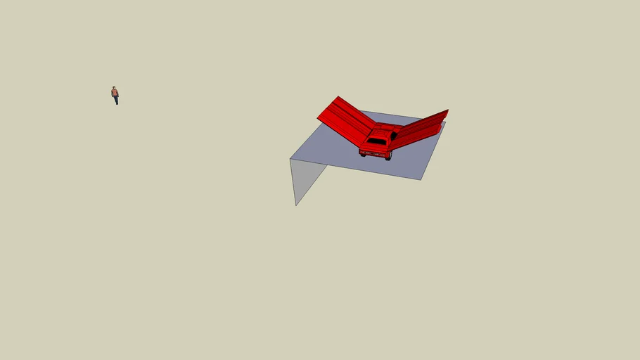 flying dodge | 3D Warehouse