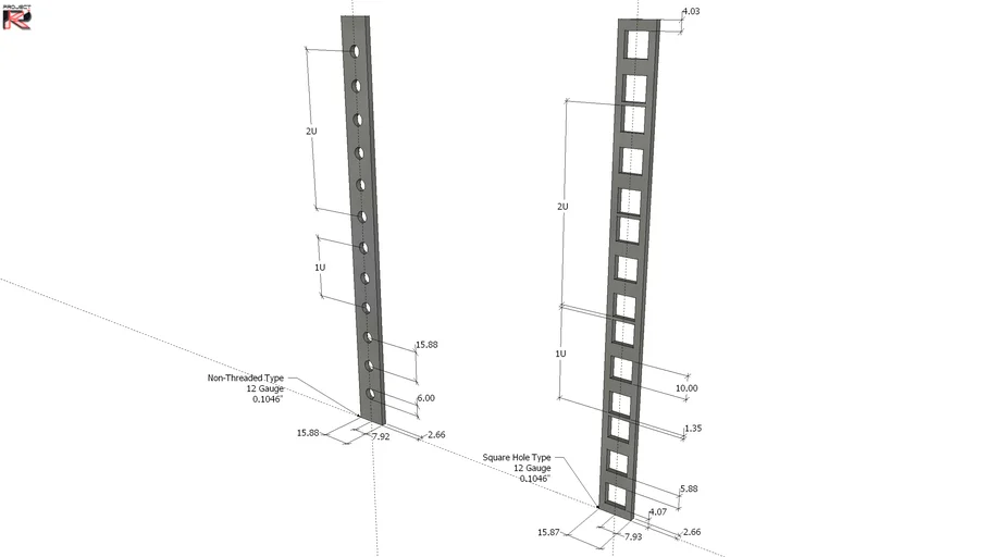 Rack Rail Guide | 3D Warehouse