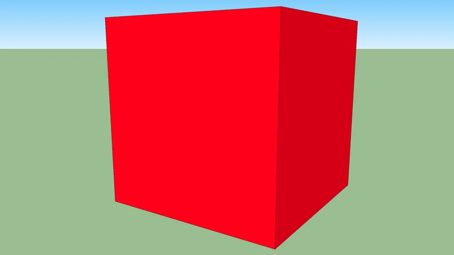 Big Red Box | 3D Warehouse