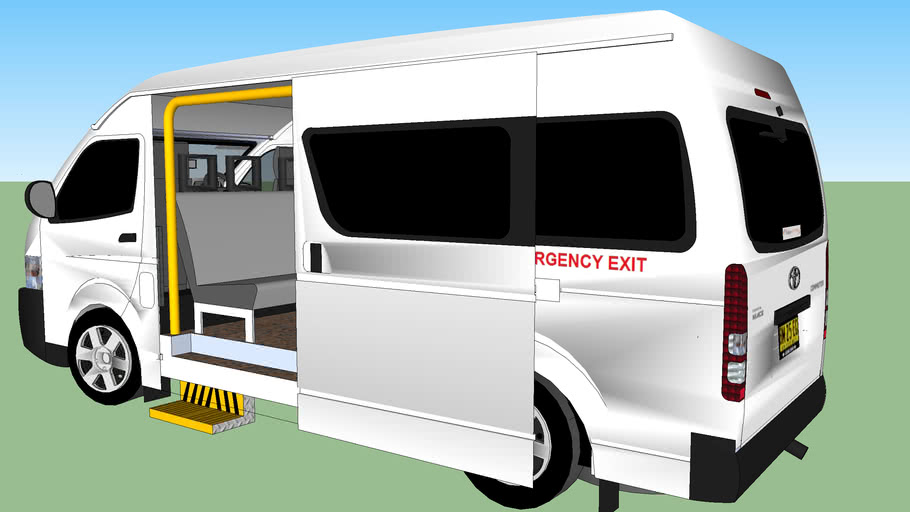 toyota hiace | 3D Warehouse