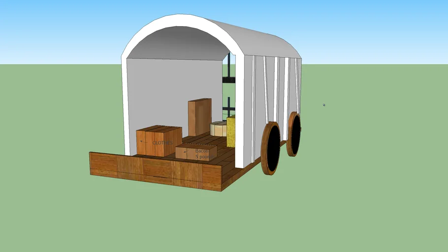 Max's Wagon | 3D Warehouse
