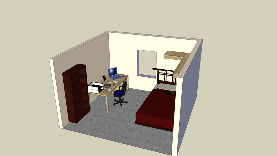 dorm room | 3D Warehouse