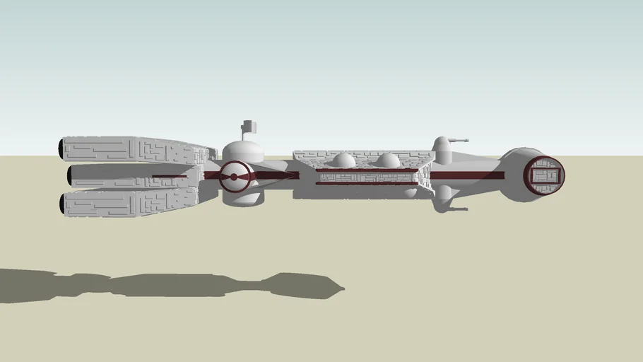 CR90 Corellian Corvette | 3D Warehouse