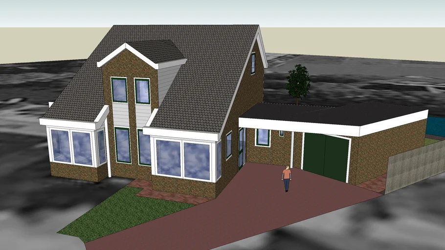 Huis Martijn Bakker en Miranda Stavenuiter | 3D Warehouse
