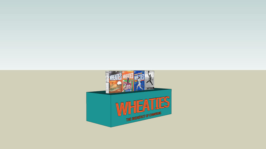 wheaties boxes | 3D Warehouse