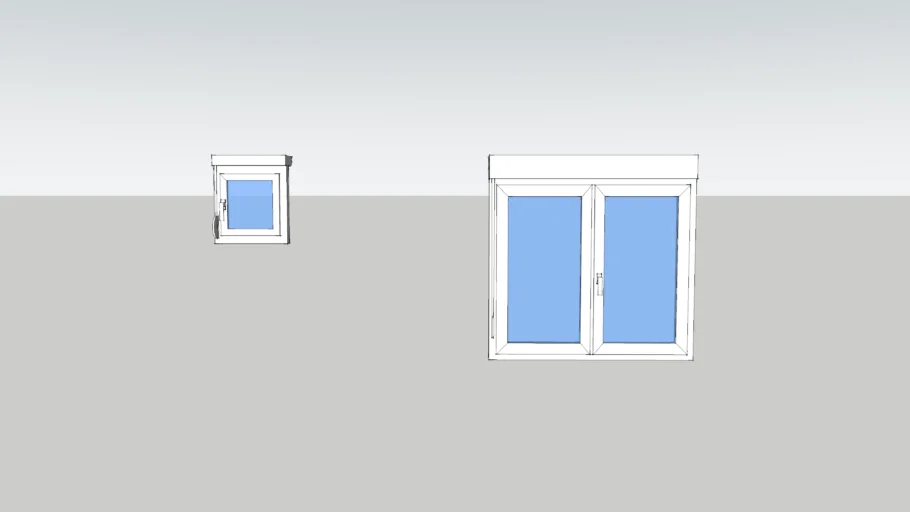 PVC Windows | 3D Warehouse