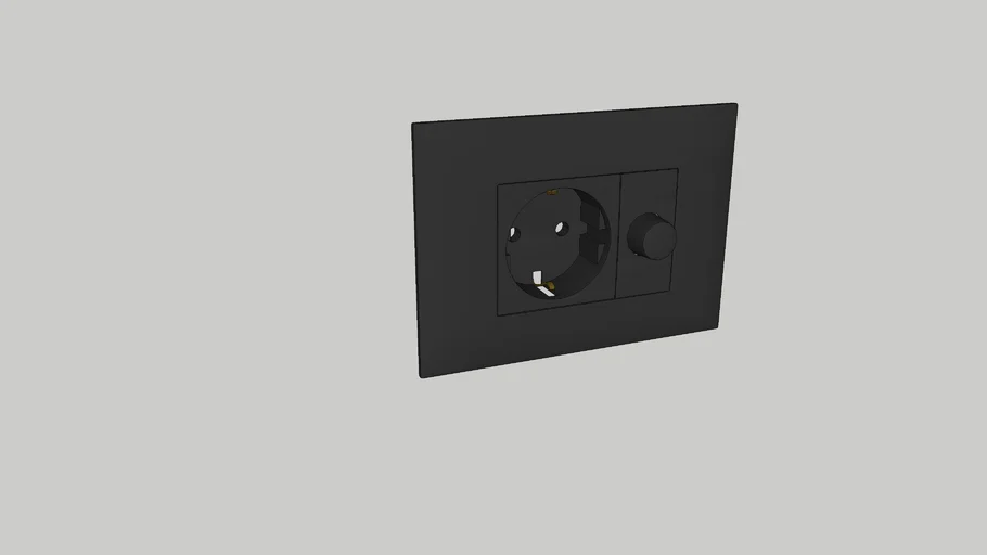 VIMAR Neve Up 3 Modules | 3D Warehouse