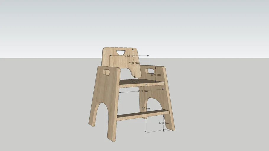 Toddler chair | 3D Warehouse