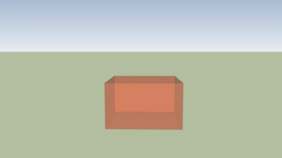 Red Glass Box | 3D Warehouse