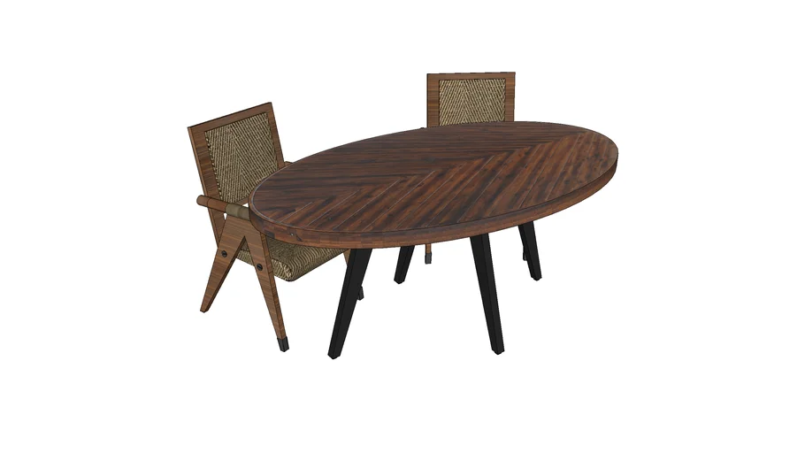 Dining Set 6.skp | 3D Warehouse