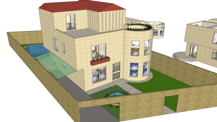 villa circle | 3D Warehouse