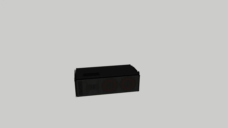 LR14/90 - Ultra-compact line-array module | 3D Warehouse