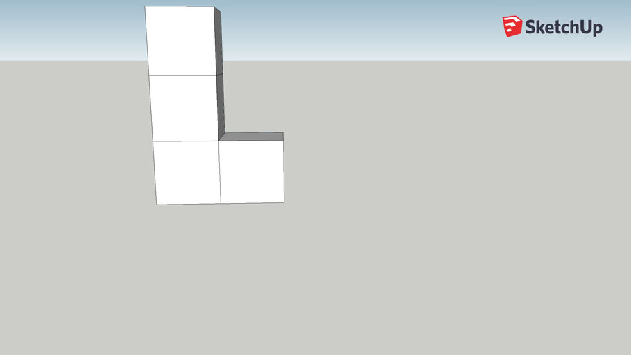 L shape hw number 2 | 3D Warehouse