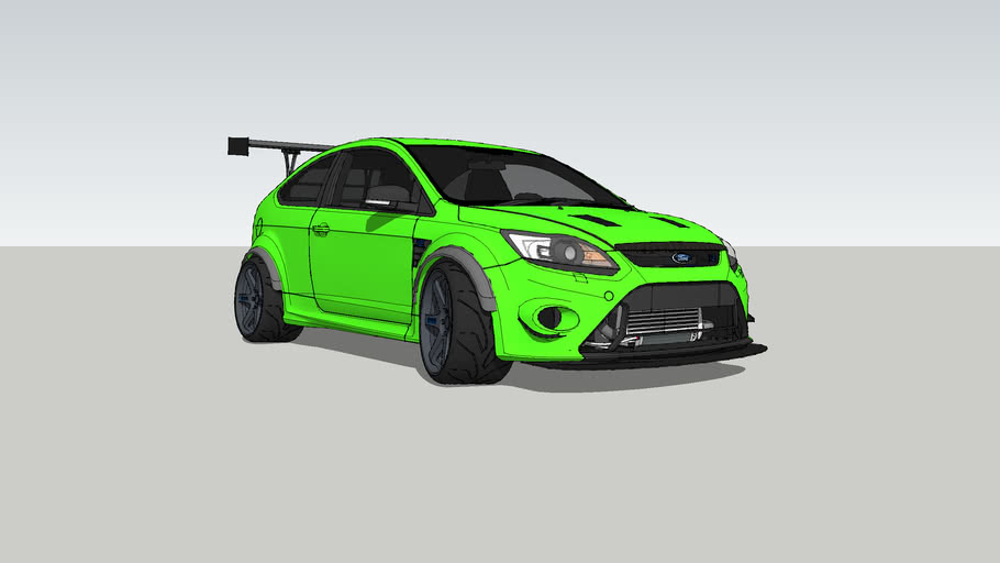 2010-2014 Ford Focus RS Time Attack Edition | 3D Warehouse