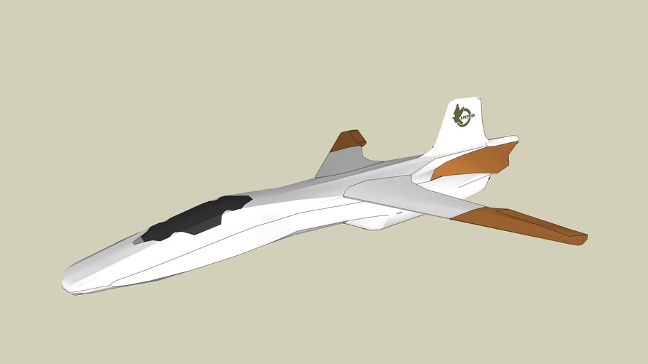 Universal Peace Inforcement Organization R-101U Delphinus #1 | 3D Warehouse