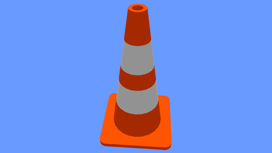 Traffic cone | 3D Warehouse