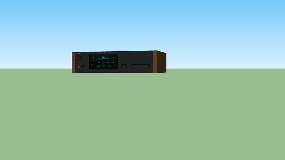 Sony CDP-X7ESD CD player | 3D Warehouse