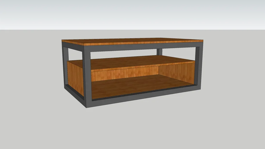 meja minimalis uk.600x1000mm h.400mm | 3D Warehouse