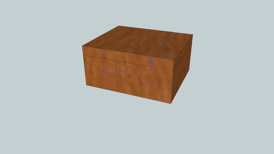 Double Razor Box | 3D Warehouse