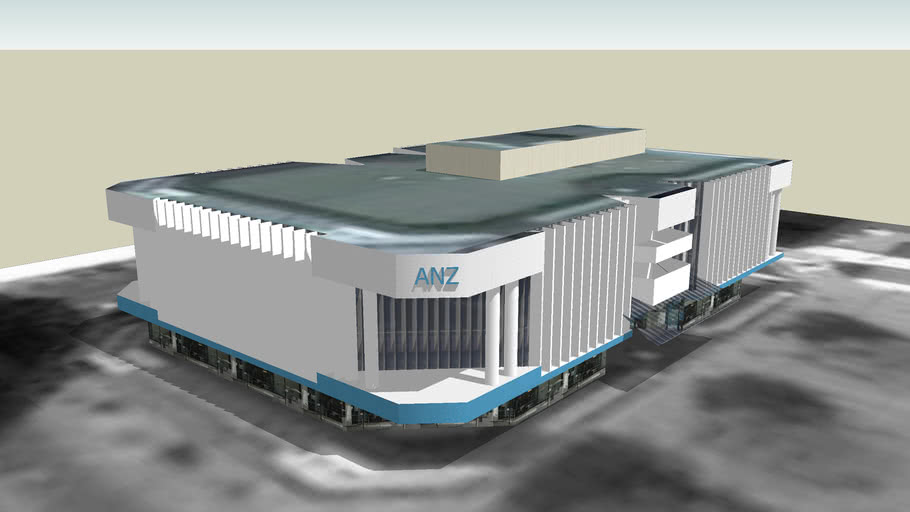 ANZ Bank, Cathedral Square, New Zealand | 3D Warehouse