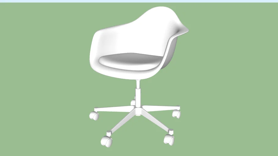 Vitra Eames Plastic Armchair PACC | 3D Warehouse