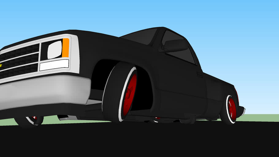 Chevy Stepside Lowrider | 3D Warehouse