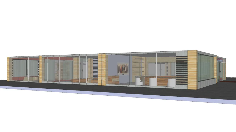 Interior Design for a Bank | 3D Warehouse