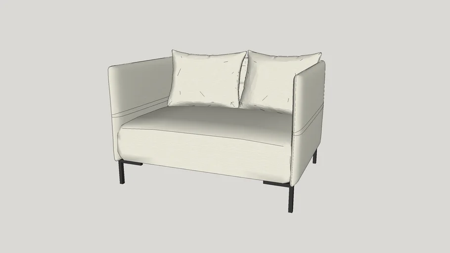 Loveseat Nina | 3D Warehouse